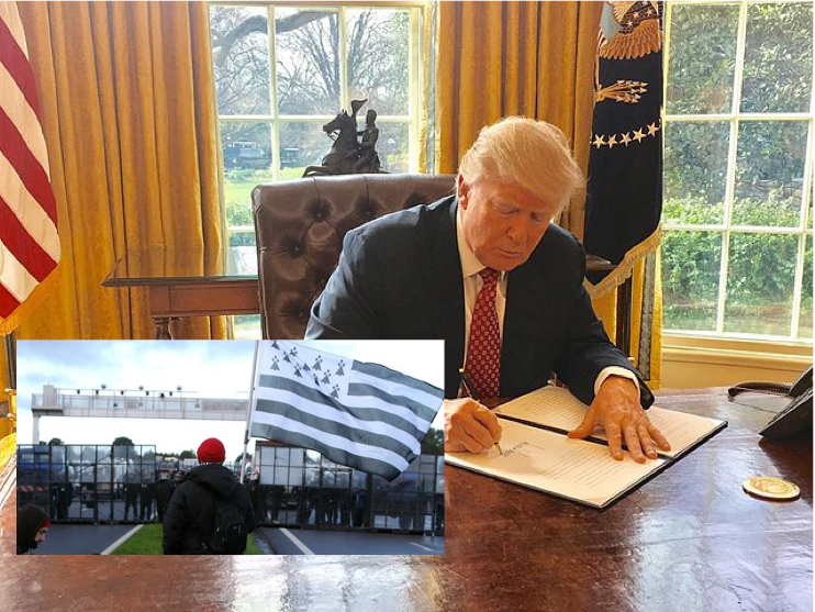 Rennes. Donald Trump proclame Nantes capitale de la Bretagne. Les ...